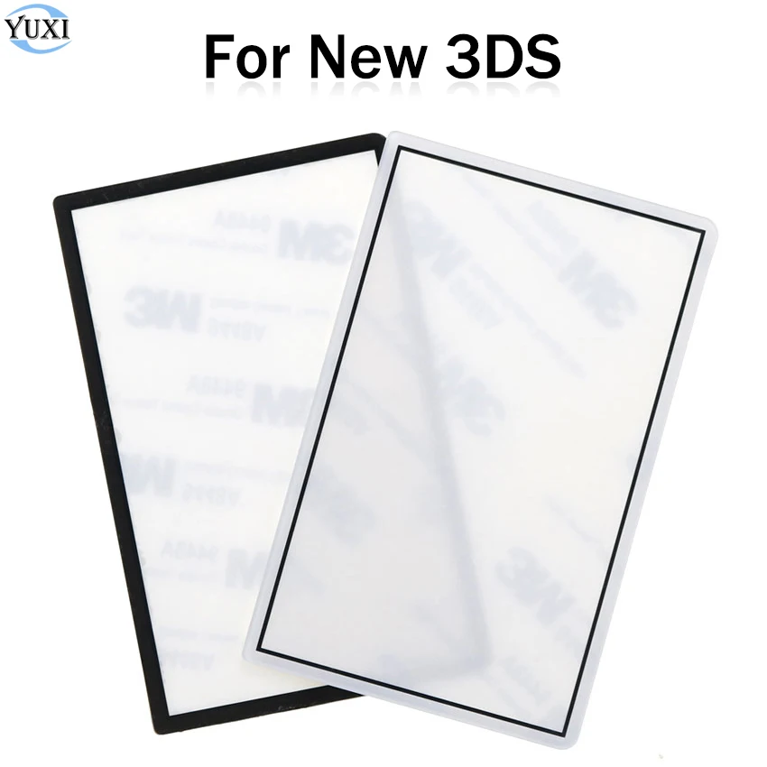 Protective Glass Screen Cover Top Screen Glass Lens Cover For Nintendo ...