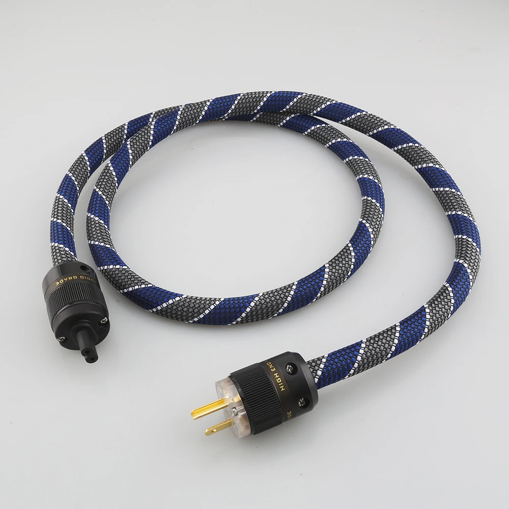 High Quality P101 HI-End Pure Copper US Power Cable With Figure 8 IEC ...