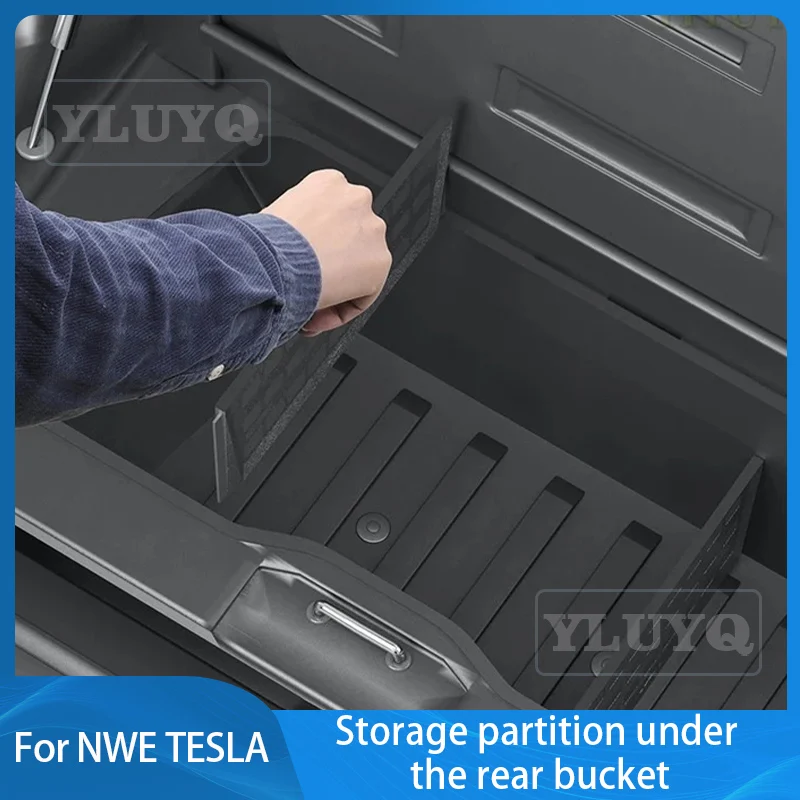 Para Tesla Cybertruck pickup maletero de coche partición de ...