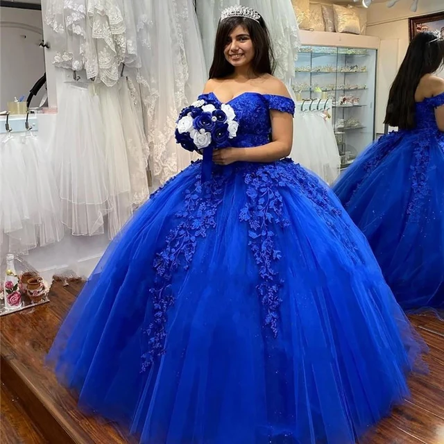 Royal Blue Quinceanera Dresses 2022