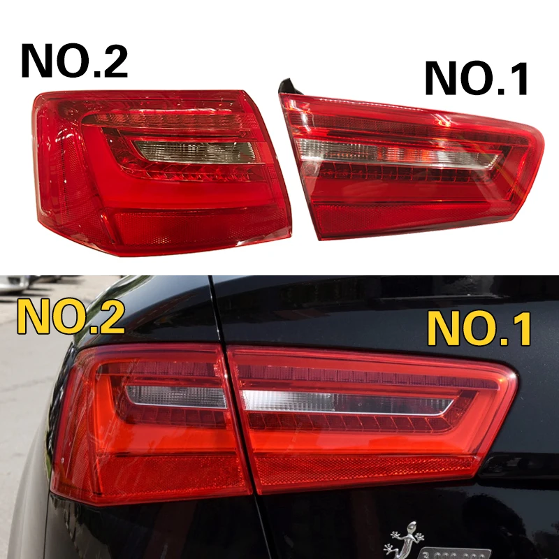 4GD945093 4GD945094 for Audi A6 C7 2012-2015 Back-up lamp brake warning ...