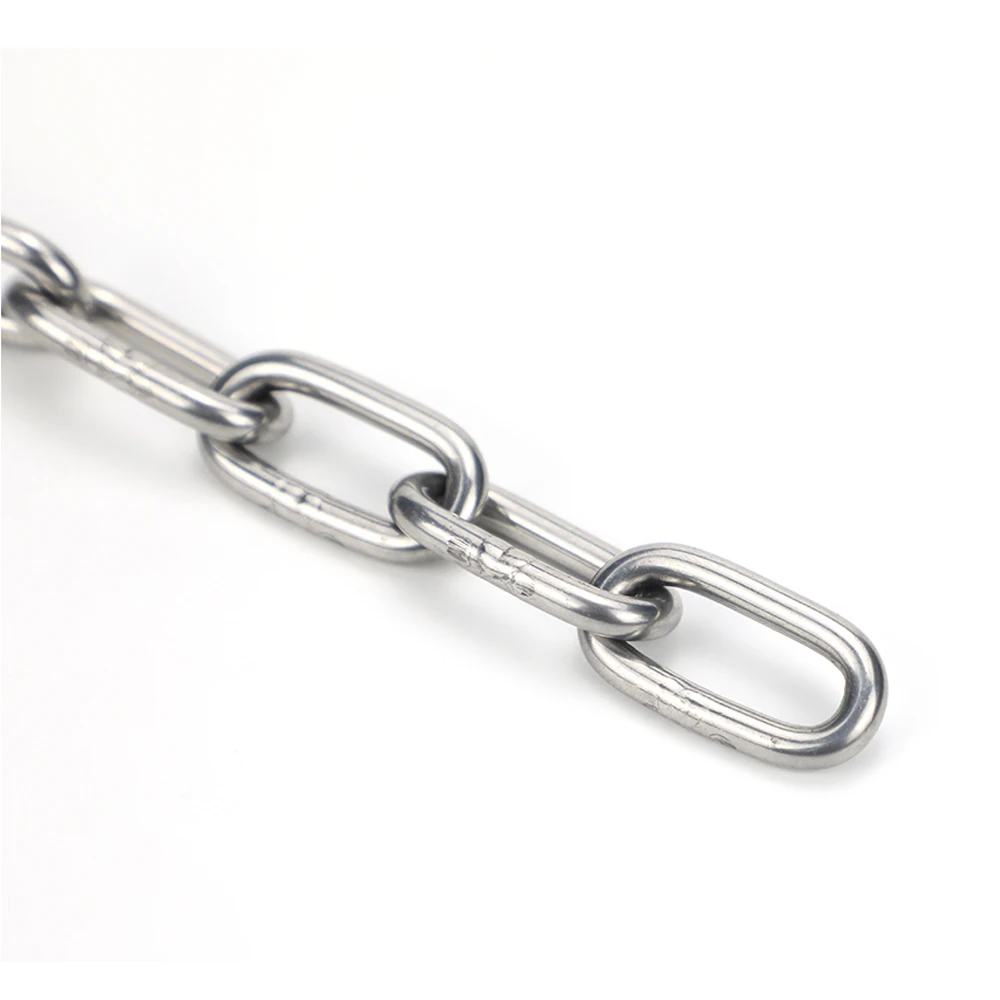 1 Meter 304 Stainless Steel Outdoor Long Short Link Chain Waterproof ...