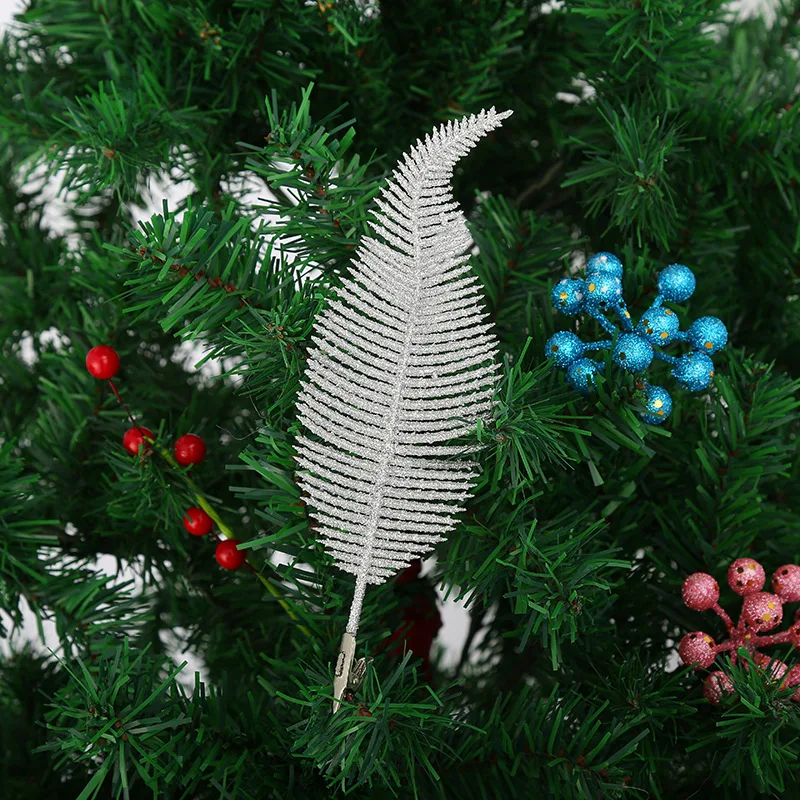 Feather Trees With Leaves