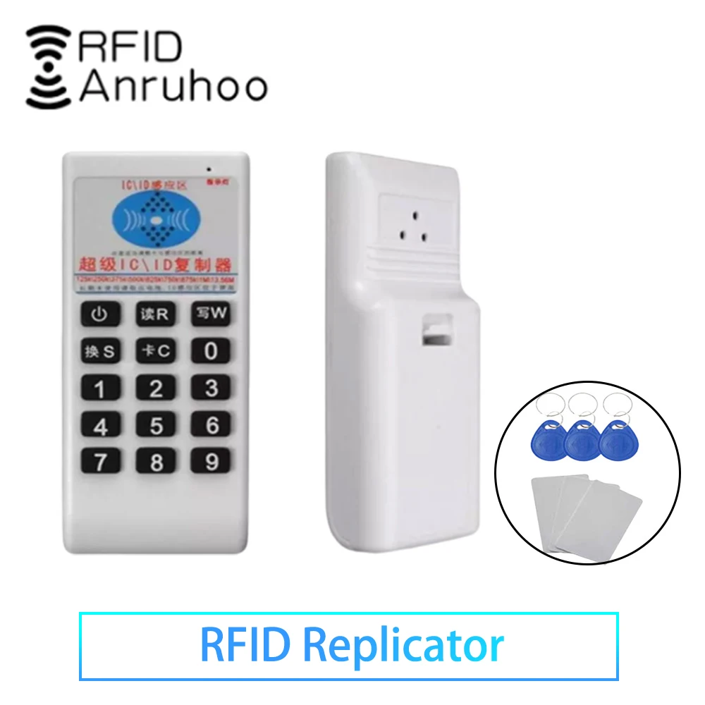 2023-NFC-5Frequency-Programmer-Handheld-RFID-Smart-Card-Reader-13-56Mhz ...
