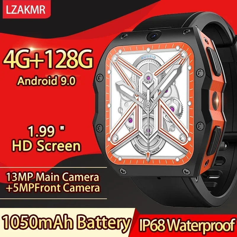 NEW-128G-13MP-Main-5MP-Front-Camera-1050mAh-Battery-Smart-Watches-1-99-Screen-Smartwatch ...