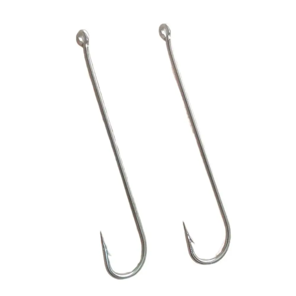 50pcs-pack-Extra-Long-Extra-Long-Shank-Hook-High-Carbon-Steel-Sharp ...