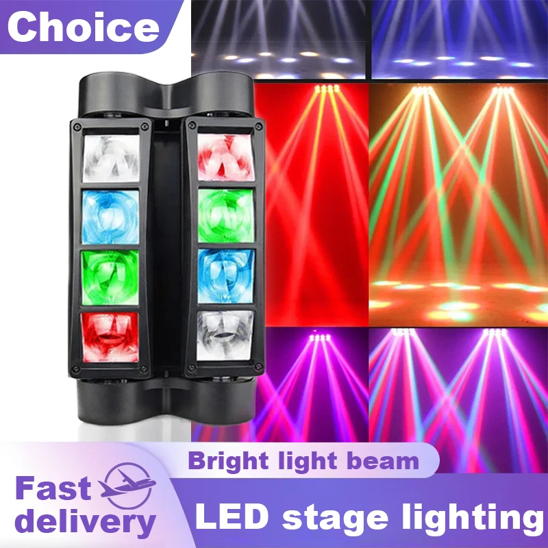 New-Mini-40W-Led-Light-Stage-Projectors-Lights-RGB-Dmx-Controller ...