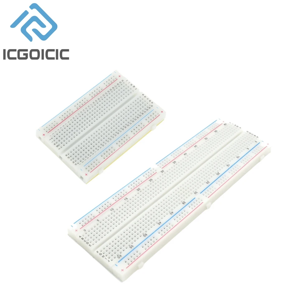 MB102-Breadboard-400-830-Point-Solderless-PCB-Bread-Board-Test-Develop ...