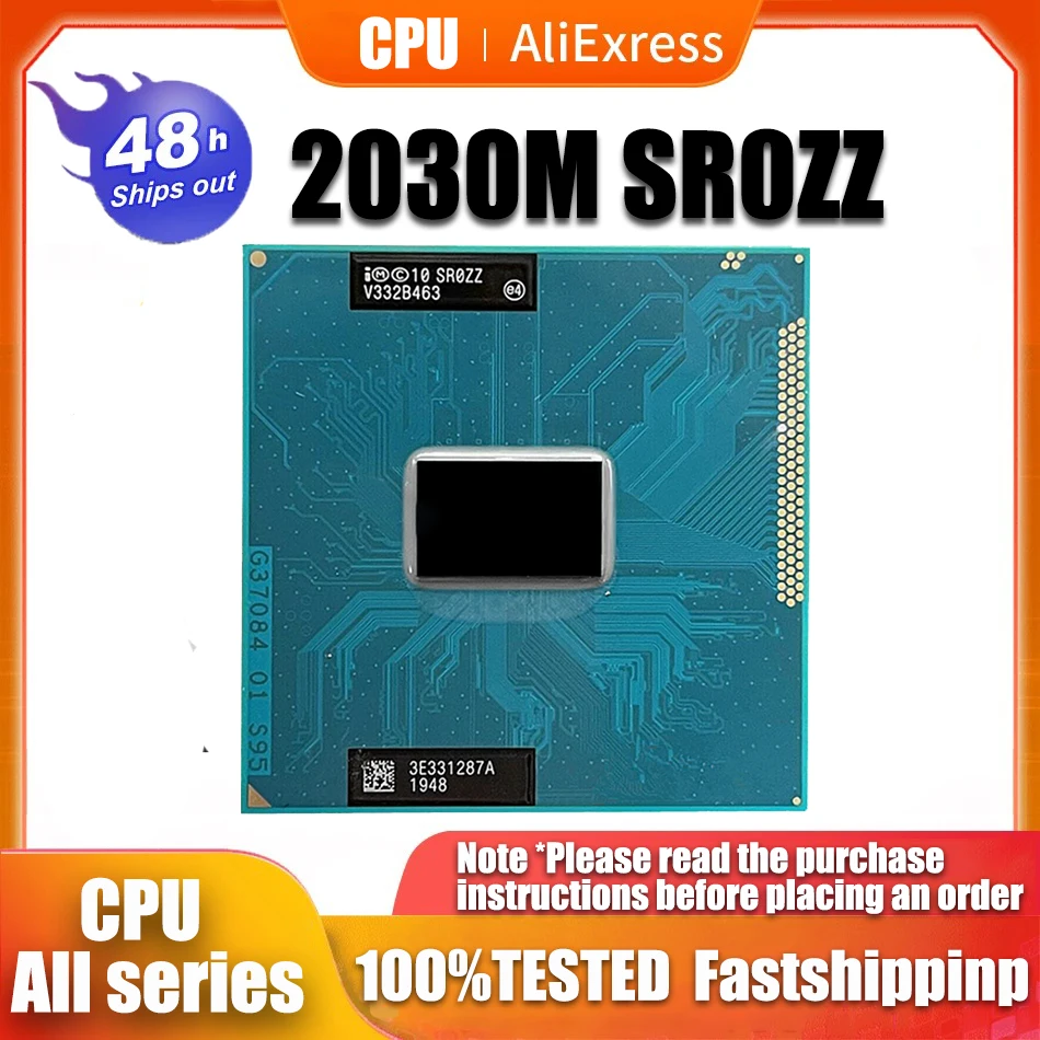 Pentium-CPU-Processor-Dual-Core-Mobile-chip-SR0ZZ-2030M-2030m-Official ...
