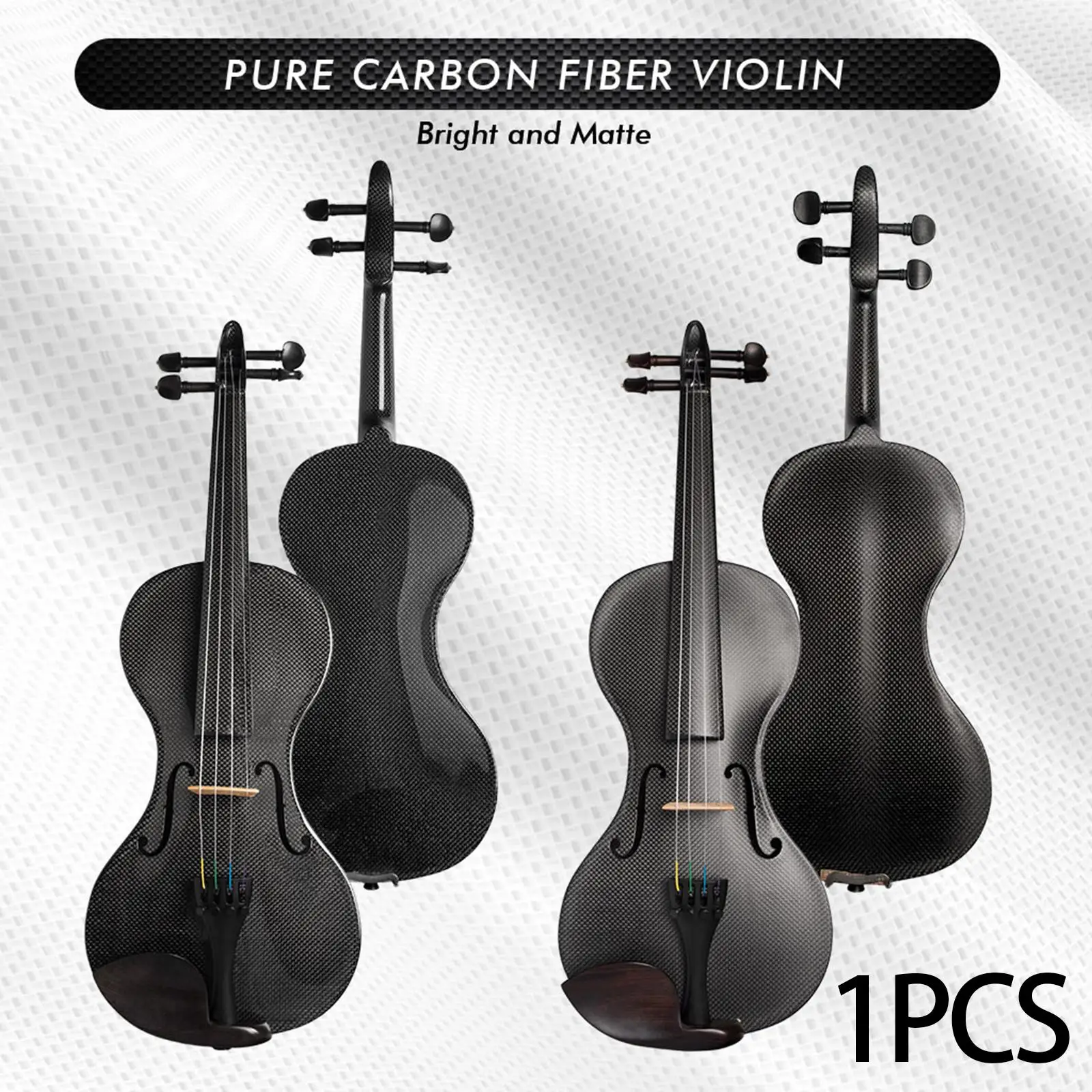 Pure-Carbon-Fibre-Violin-Handcrafted-Music-Instruments-Acoustic-Violin ...