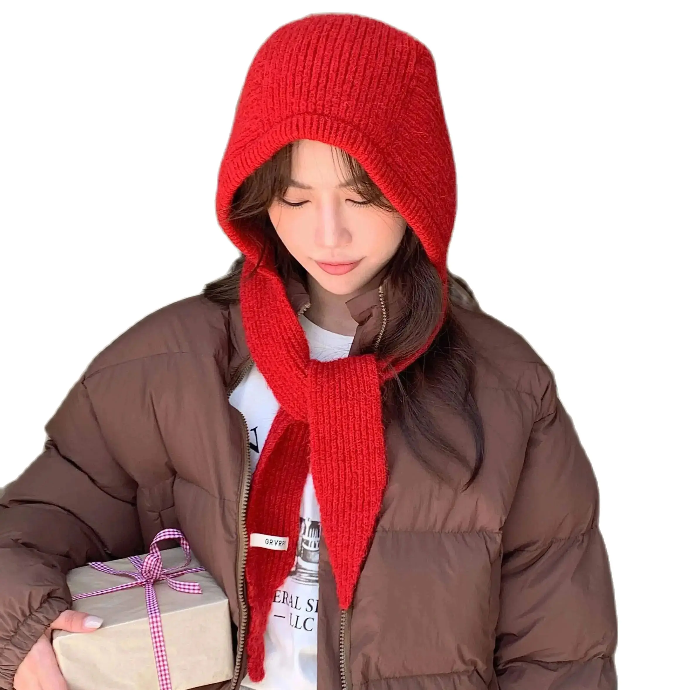 2024-scarf-caps-men-Winter-hats-woman-Rear-fork-ball-caps-Funny ...