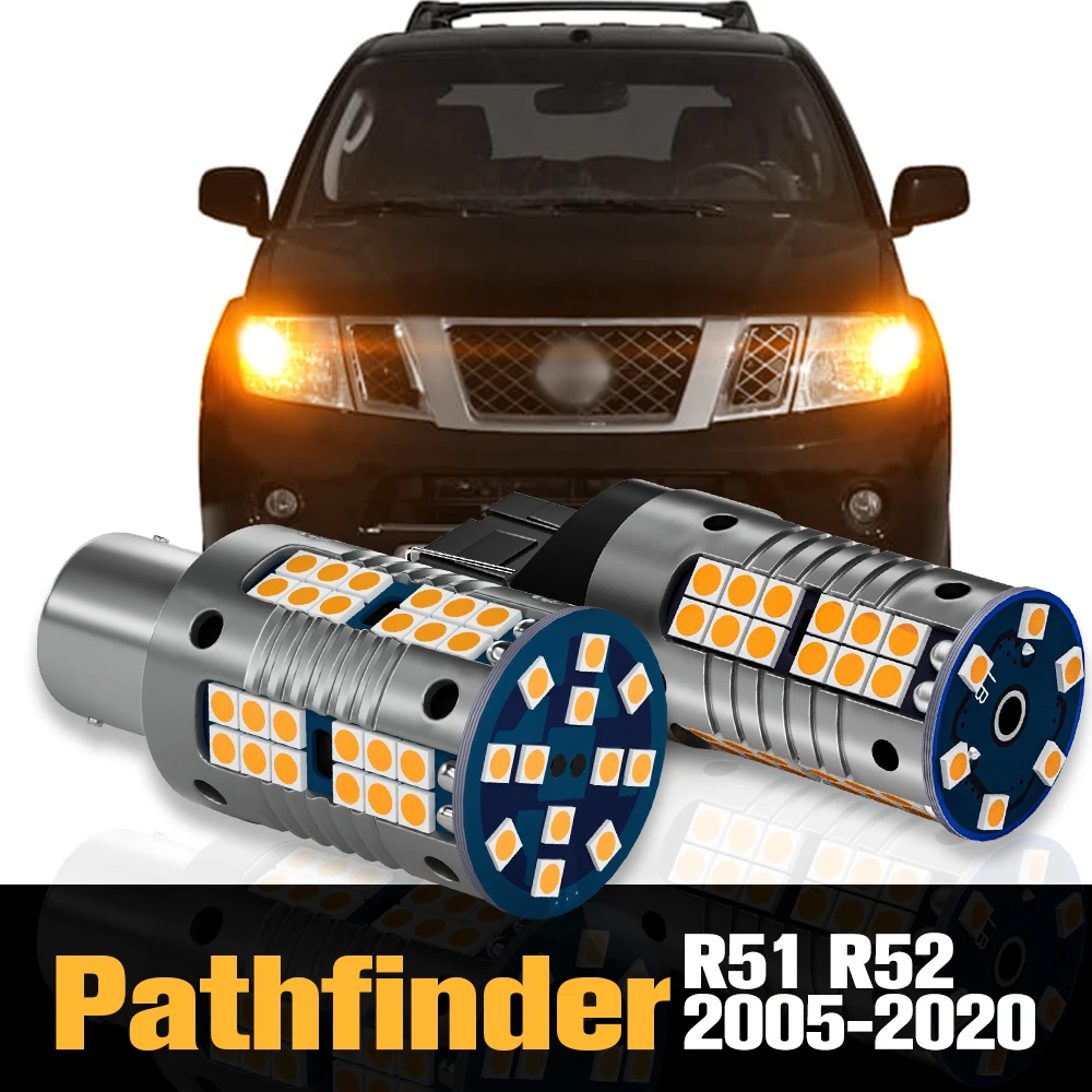 2pcs-Canbus-LED-Turn-Signal-Light-Lamp-Accessories-For-Nissan ...