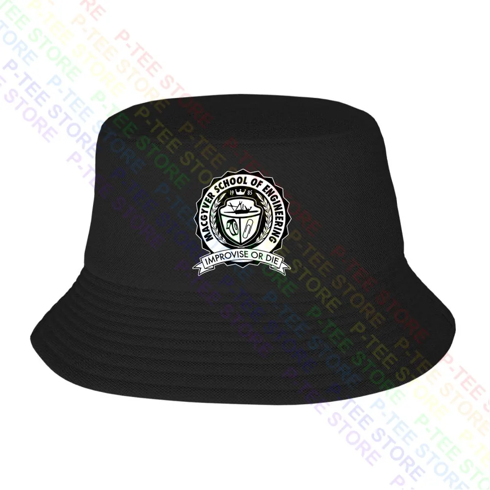 Macgyver School Of Engineering Improvise Or Die Baseball Cap Snapback ...