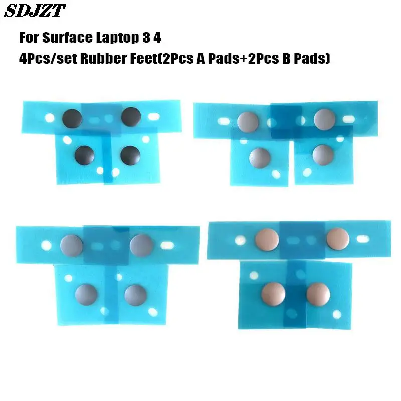 4Pcs-set-Rubber-Foot-New-Bottom-Case-Foot-Pad-For-Microsoft-Surface ...
