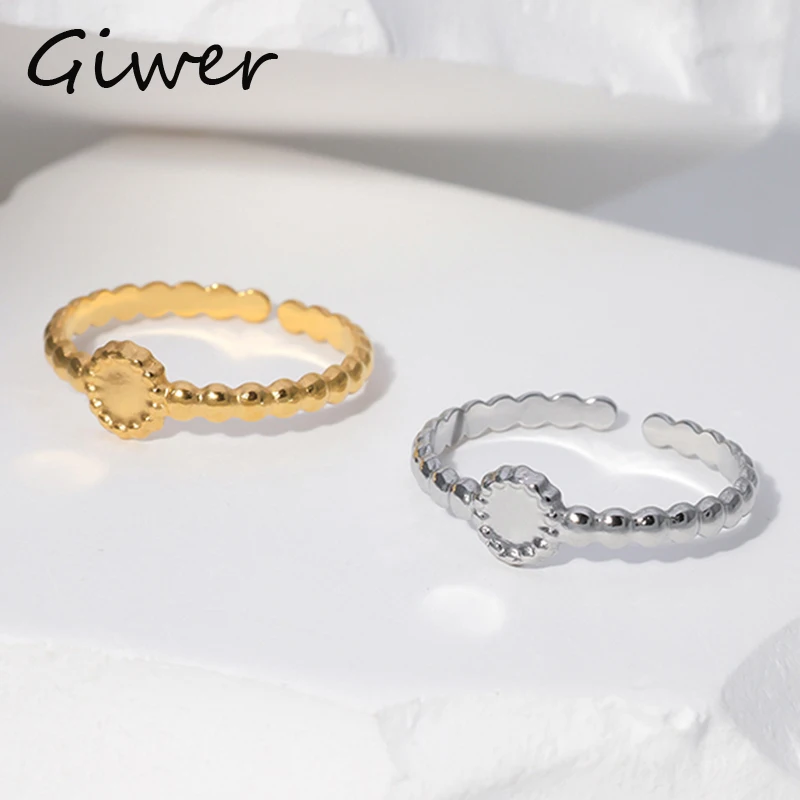 Exquisite-Dainty-Women-s-Ring-Aesthetic-Tiny-Adjustable-Finger-Rings ...