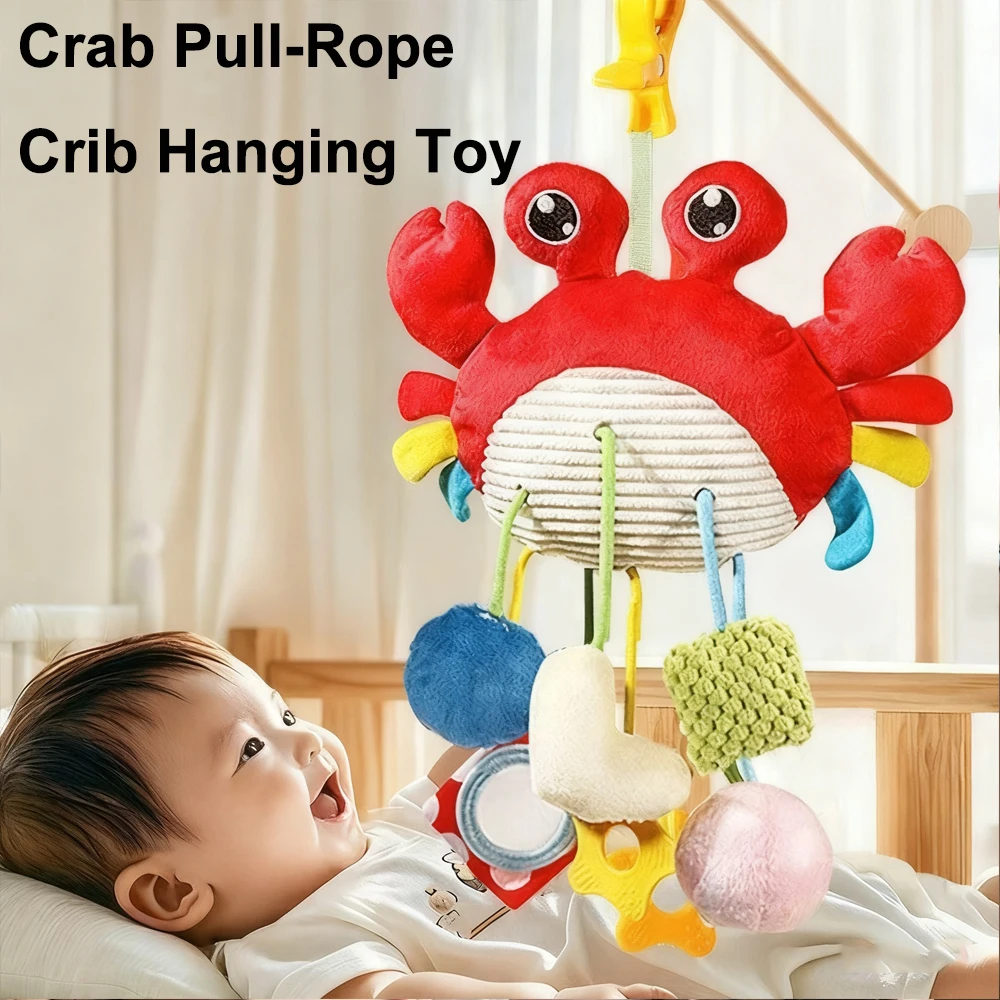 Bed hanging drawstring cheer toy bedbell pendant can be nibbled ...