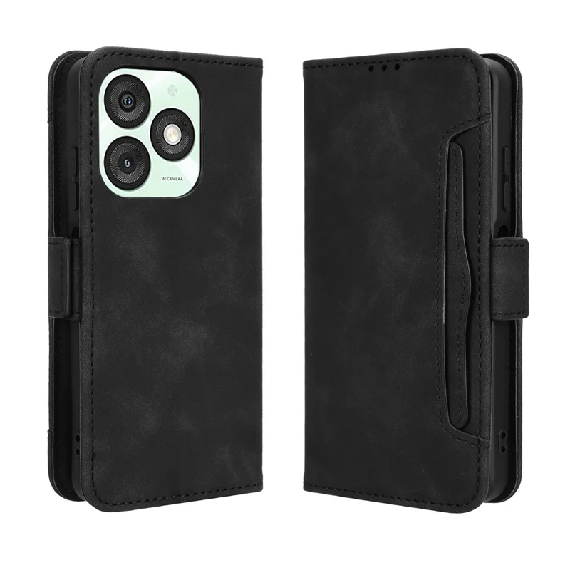 For-Itel-A50-cover-wallet-closure-book-flip-multi-card-slot-holder-case ...