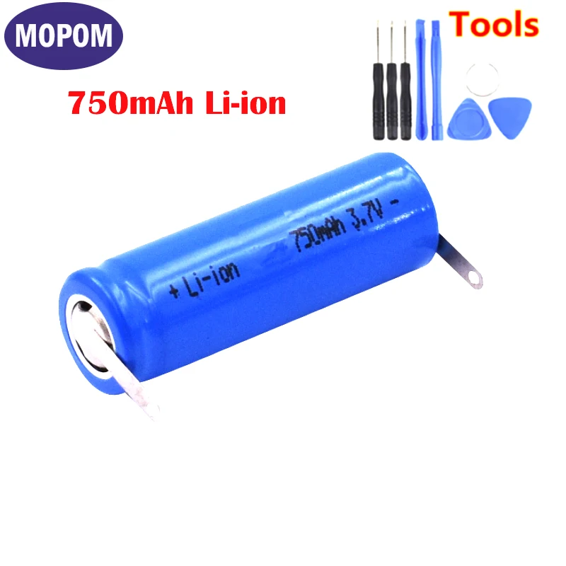 Battery Electric Shaver Philips | Philips Battery 750 Mah | 14430 ...