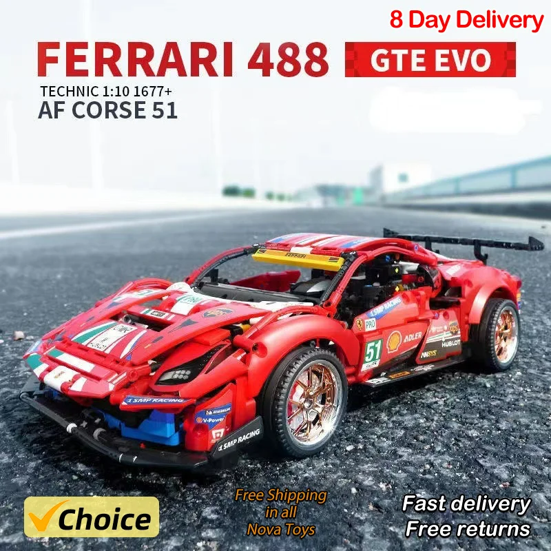 2024-The-New-488-GTE-Ferrari-Performance-Building-Blocks-Supercar ...