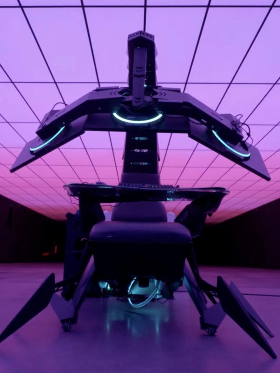 *Scorpio Zero Gravity Cockpit Ergonomic Computer Table And