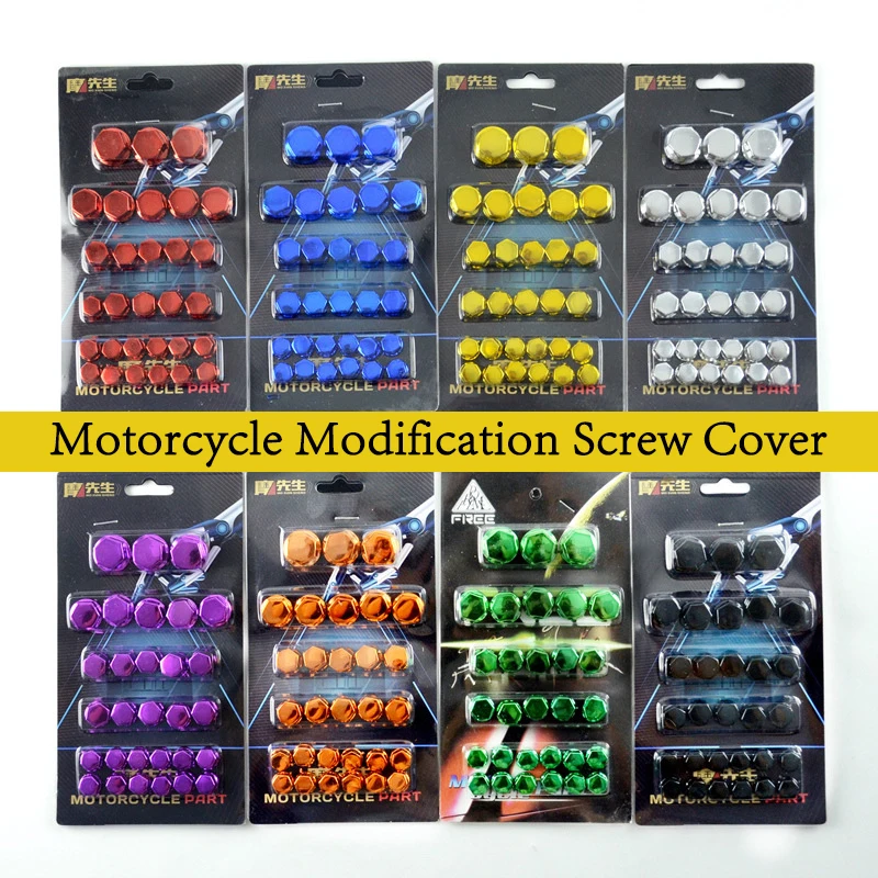 30Pcs-Set-Motorcycle-Nut-Bolt-Cap-Cover-Decor-Centro-Motor-Bike ...