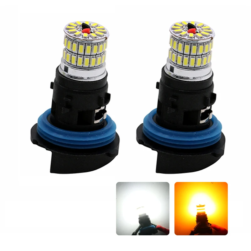 2Pcs-Set-Canbus-PH24W-LED-Light-Bulbs-LED-Daytime-Running-DRL-G4-With ...
