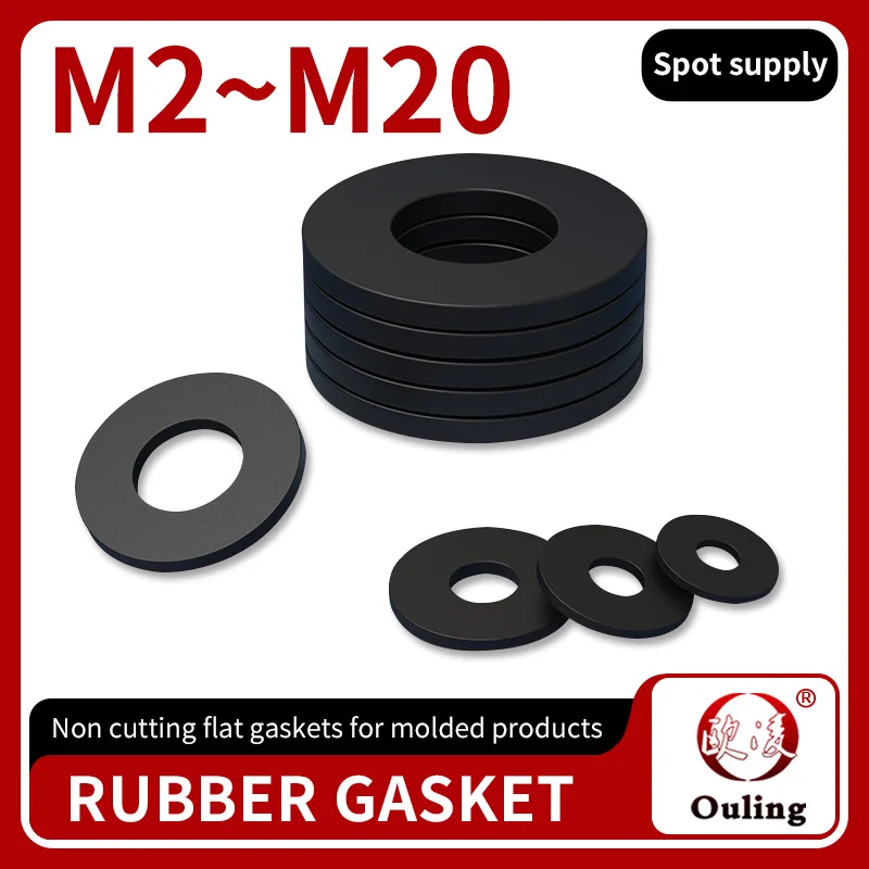 NBR-rubber-gasket-screw-sealing-ring-waterproof-flat-gasket-high ...