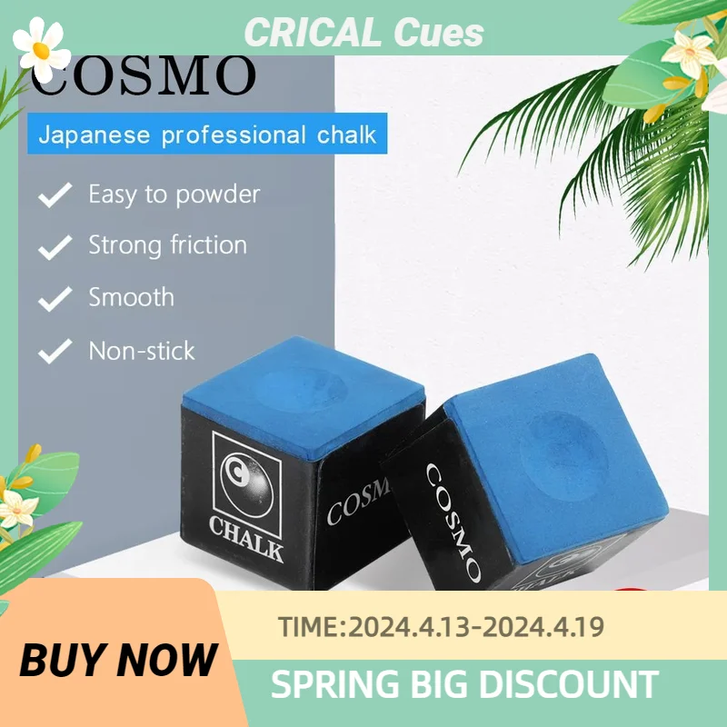 COSMO-Original-Japan-Billiard-Chalks-Blue-Oil-Pool-Chalks-Snooker-Cue ...