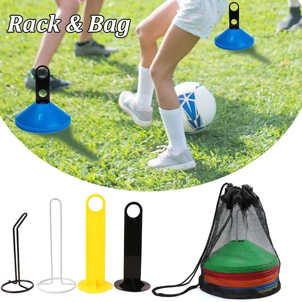 Soccer Training Cones Holders Easy to Carry Soccer Cones Stand Iron ...