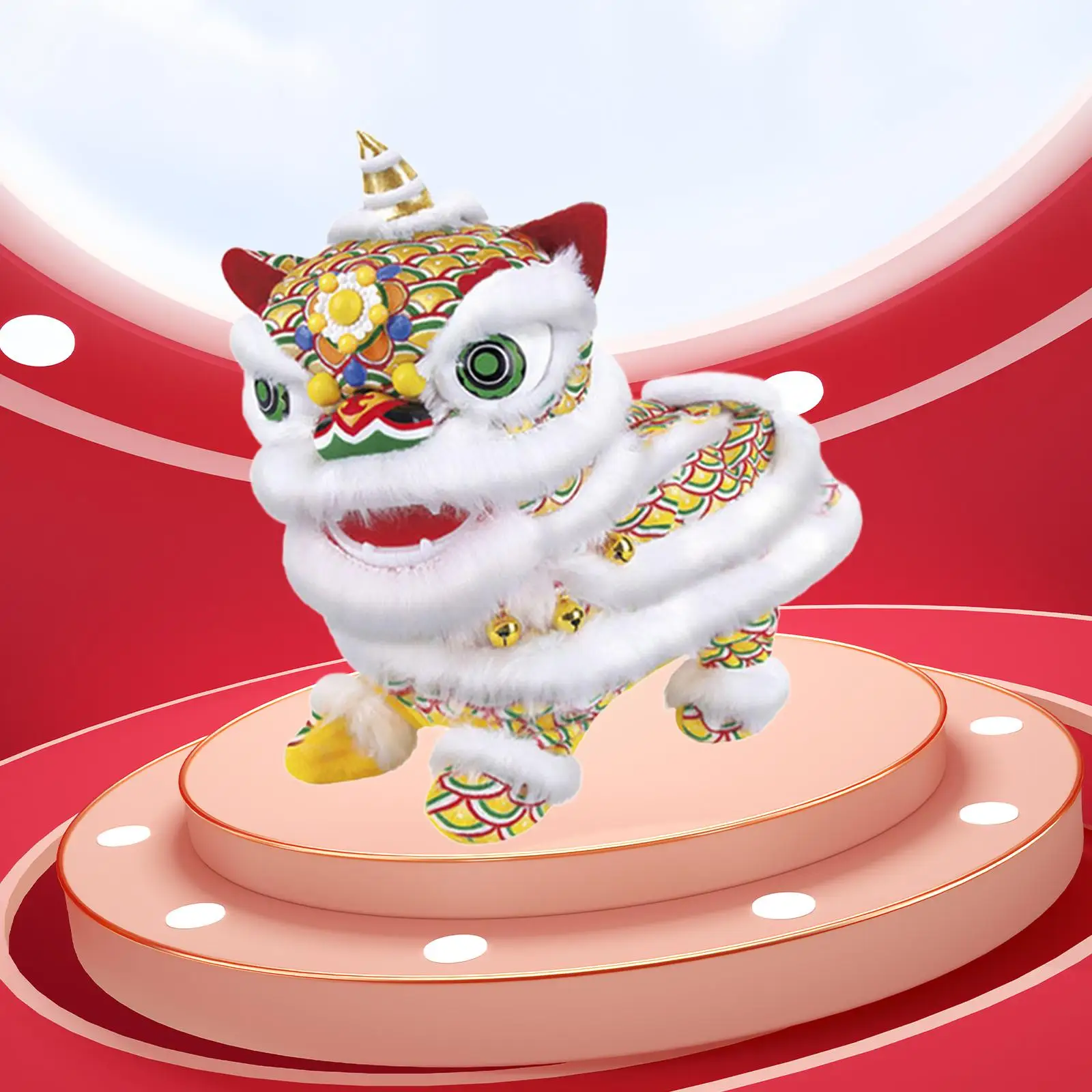 Electric-Lion-Dance-Toy-Interactive-Room-Decoration-Trend-Lovely ...