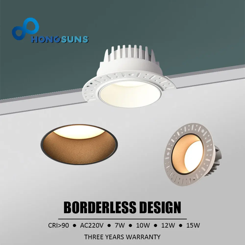 LED-Recessed-Borderless-Spot-Light-Downlight-Living-Room-Spotlight-7 ...