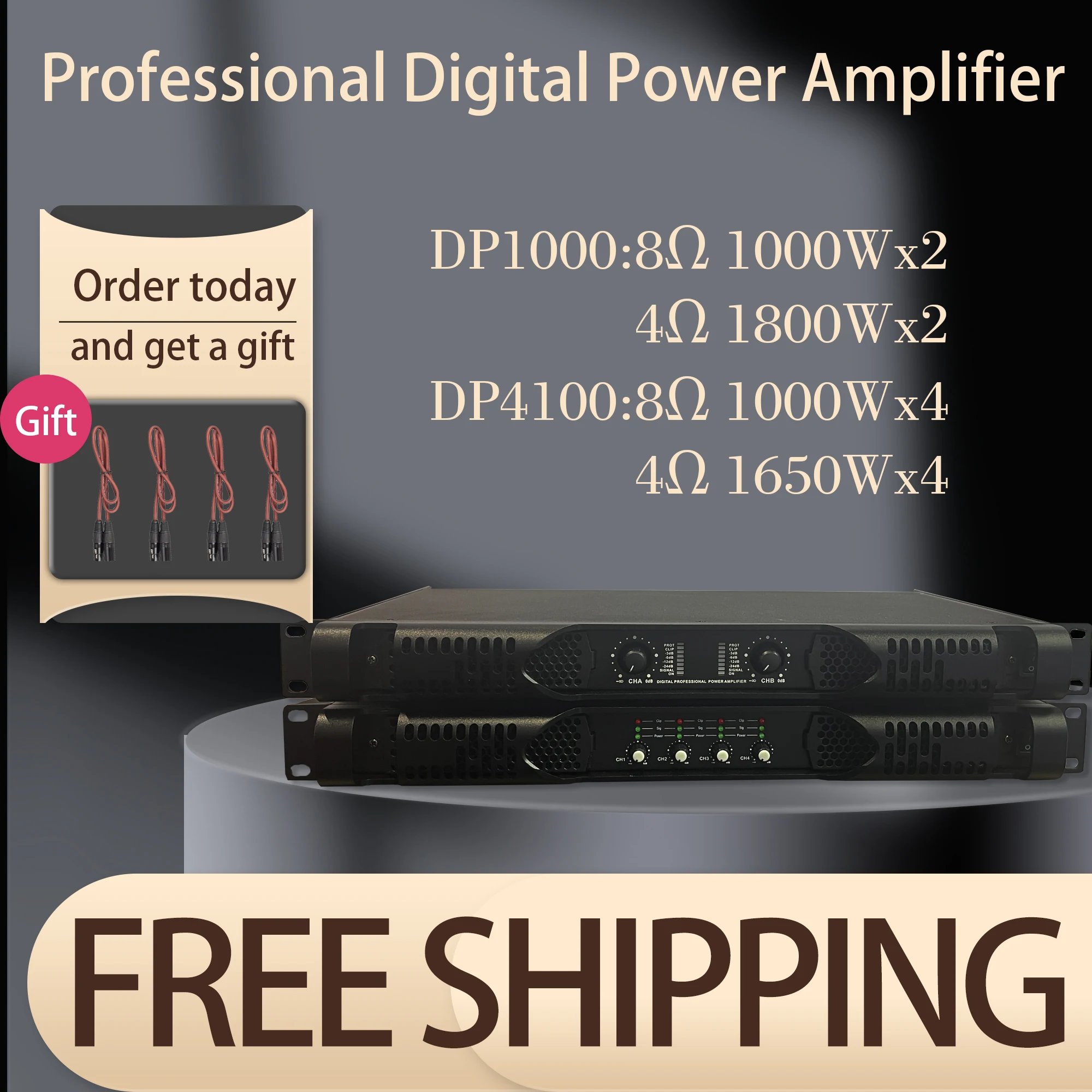 ShennDare-DP1000-Series-Amplificador-de-potencia-digital-profesional-4 ...