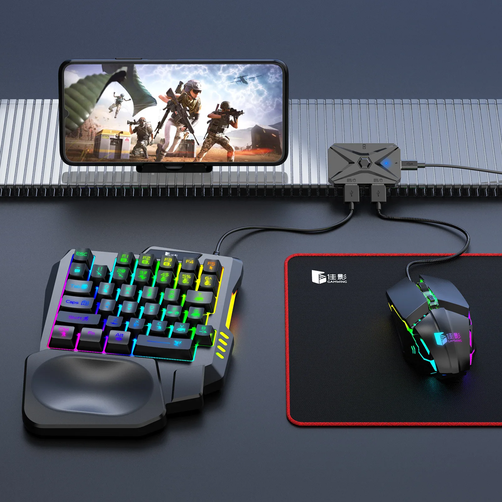 Mobile Games Converter Kit Mobilador Kit Gaming Keyboard Mouse M1 Pro+ ...