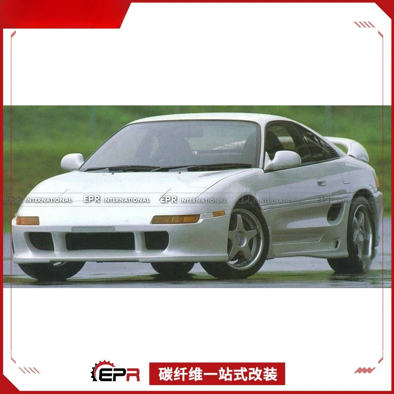 For Toyota MR2 SW20 TMS Style Full Body Kit Front Bumper + Side Skirts ...