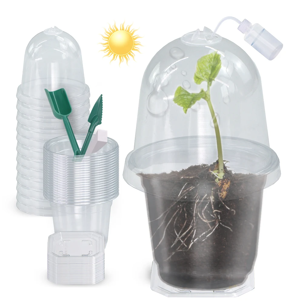 160x90CM-Visible-Clear-Plants-Germination-Cup-Transparent-Plastic ...
