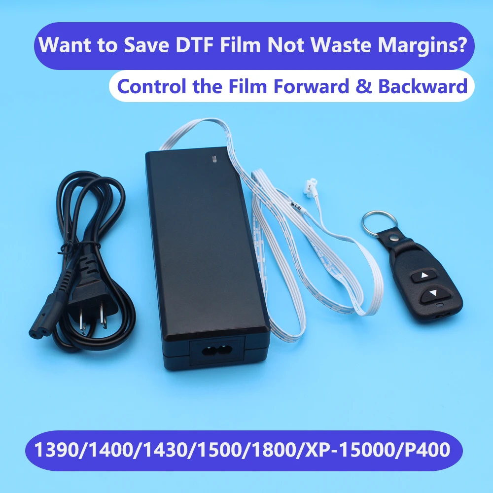 Dtf filme salvar rolo controlador para epson l1800 r1390 1400 1410 1430 ...