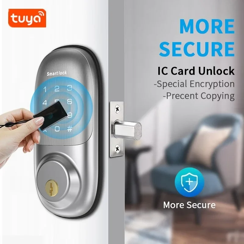 Tuya-Smart-Lock-Digital-Electronic-Door-Lock-Password-IC-Card-NFC-Key ...