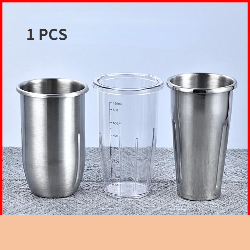 1PC-stainless-steel-PC-milkshake-maker-cup-milk-tea-blender-electric ...