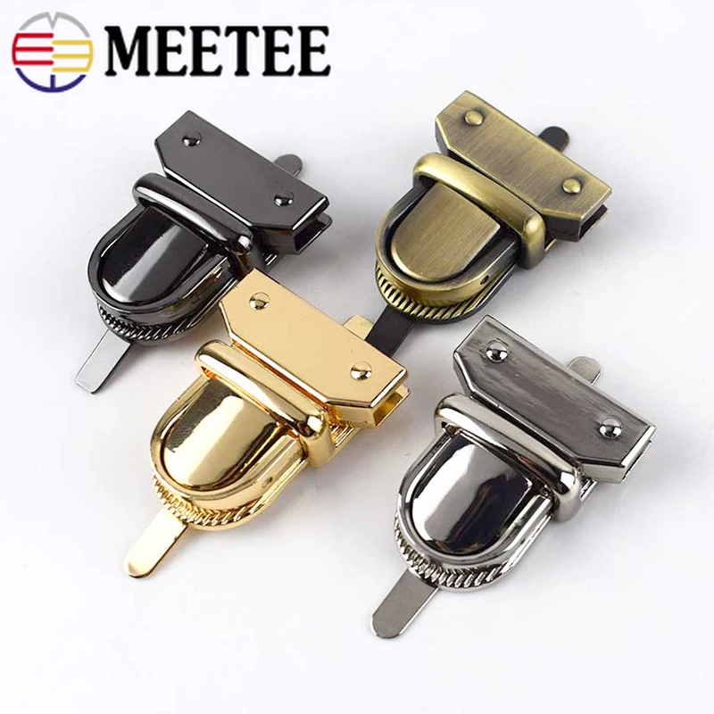 Leather Accessories Bag Lock | Bag Accessories Lock Mortise | Buckle ...