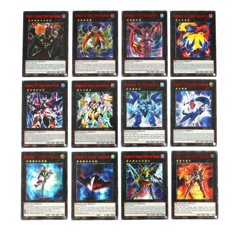 Yugioh Zexal Number Cards 1 100