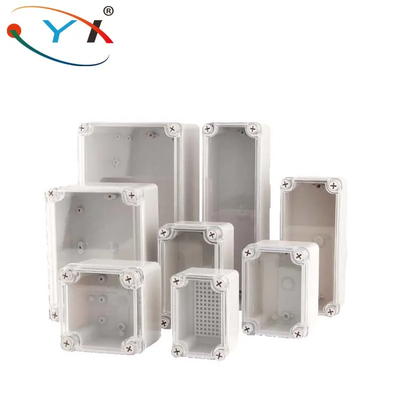Transparent-Cover-Waterproof-ABS-Plastic-Junction-box-Enclosure ...