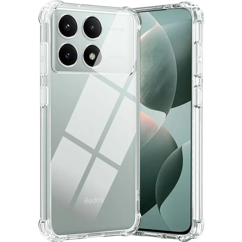 Phone Case For Poco X6 X5 X3 Pro 5G X3 X4 GT Case Clear Soft Silicone ...
