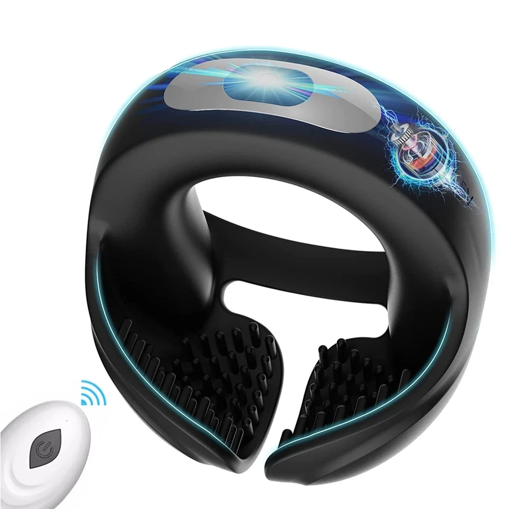 Testicle-Massager-Vibrador-para-Homens-Brinquedos-Sexy-Penis-Cock-Ring ...