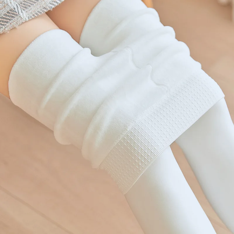 Women-Winter-Tights-Sexy-Elastic-Fleece-Stocking-White-High-Waist ...