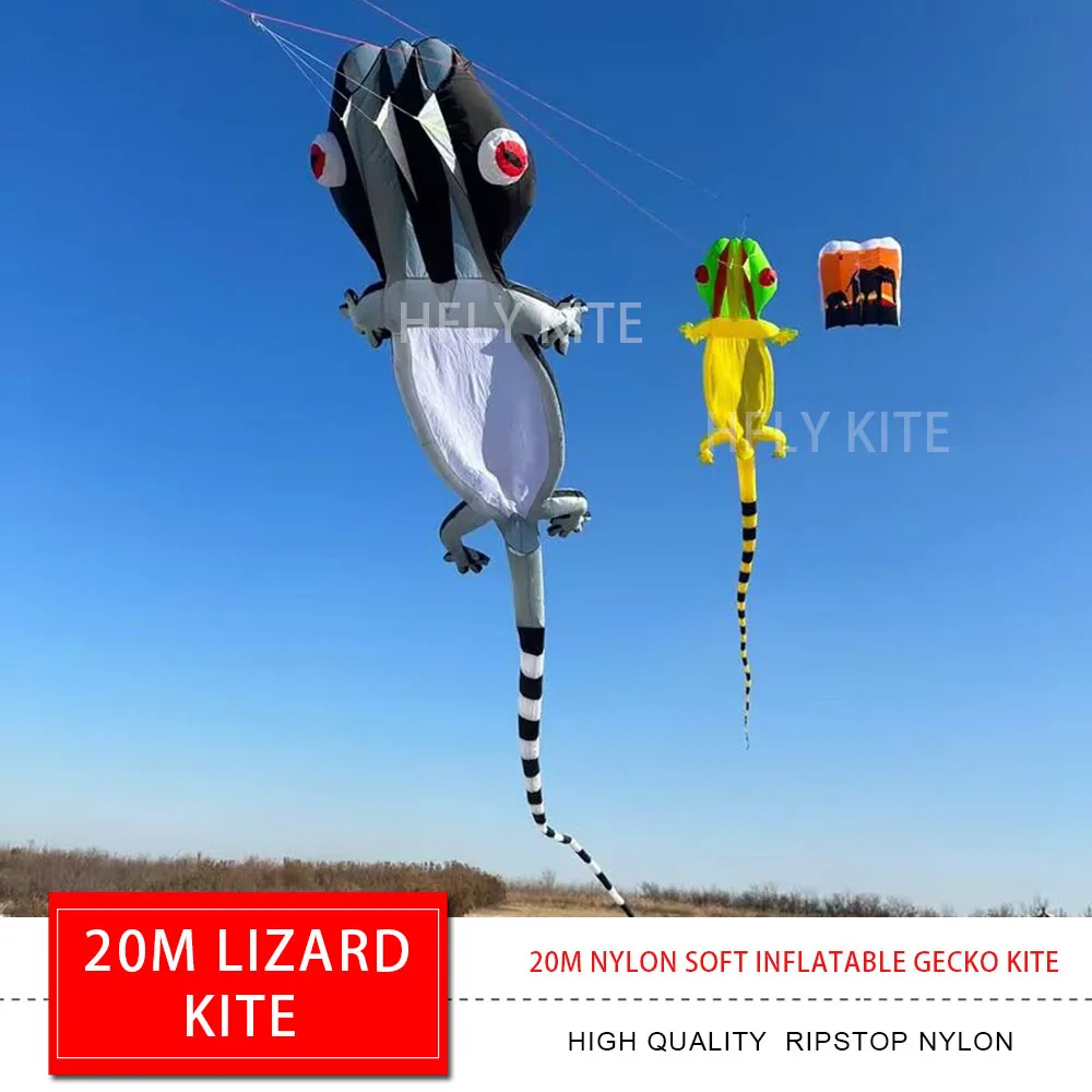 New Arrival Soft Inflatable 20m Lizard Kite for Adults High Quality ...