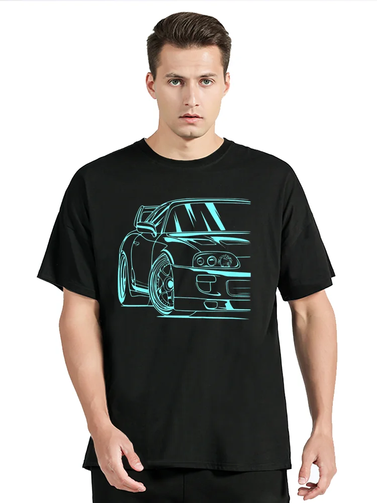 2JZ-JDM-camiseta-de-Tuning-Car-Gaming-para-hombre-camisa-informal-de ...