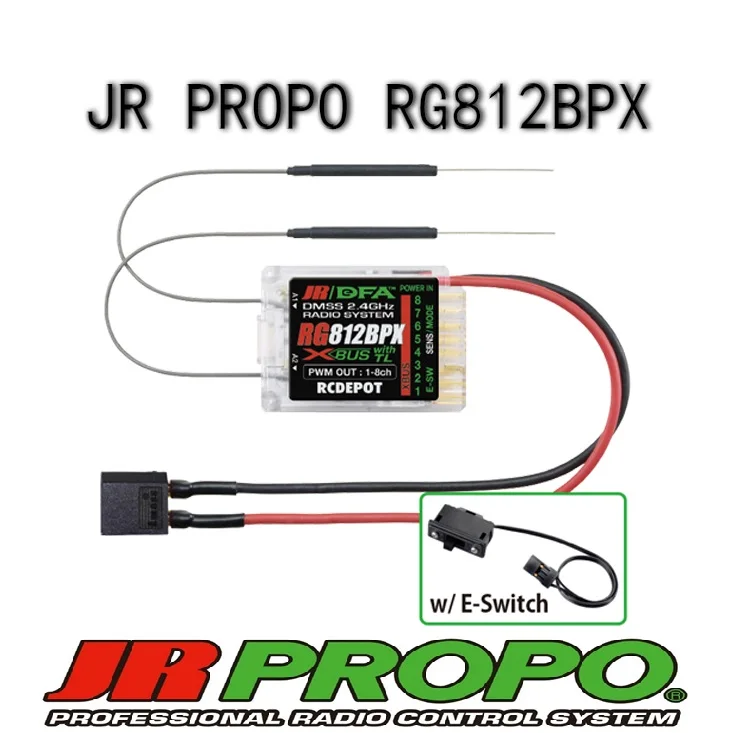 JR-PROPO-RG812BPX-8-channel-receiver-with-power-receiver-DMSS2-4G ...