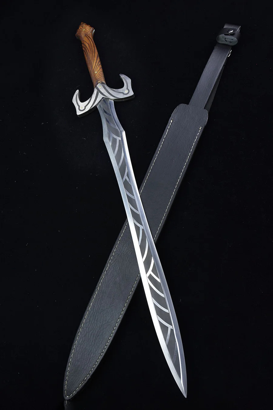 Espada-de-acero-inoxidable-Medieval-Arma-de-Guerrero-europeo-katana-de ...