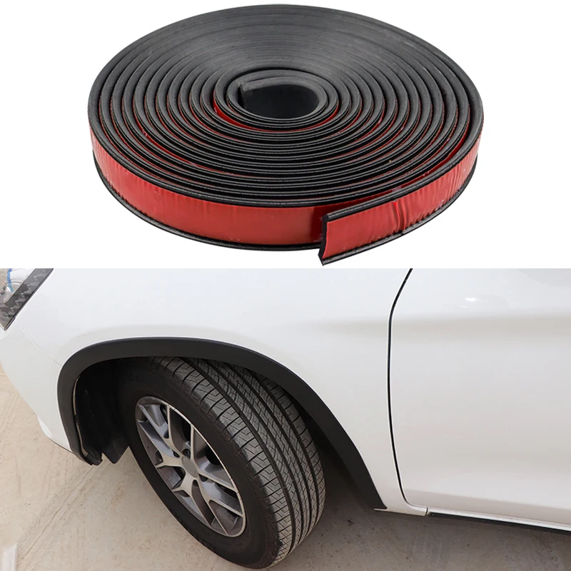 Universal-Fender-Flare-Car-Wheel-Eyebrow-Protector-Lip-Wheel-arch-Trim ...