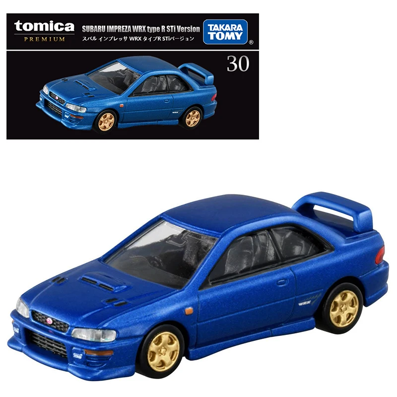 Takara Tomy Tomica Premium 30 Subaru Impreza WRX TypeR STi Version 1/61 Alloy Car Model ...
